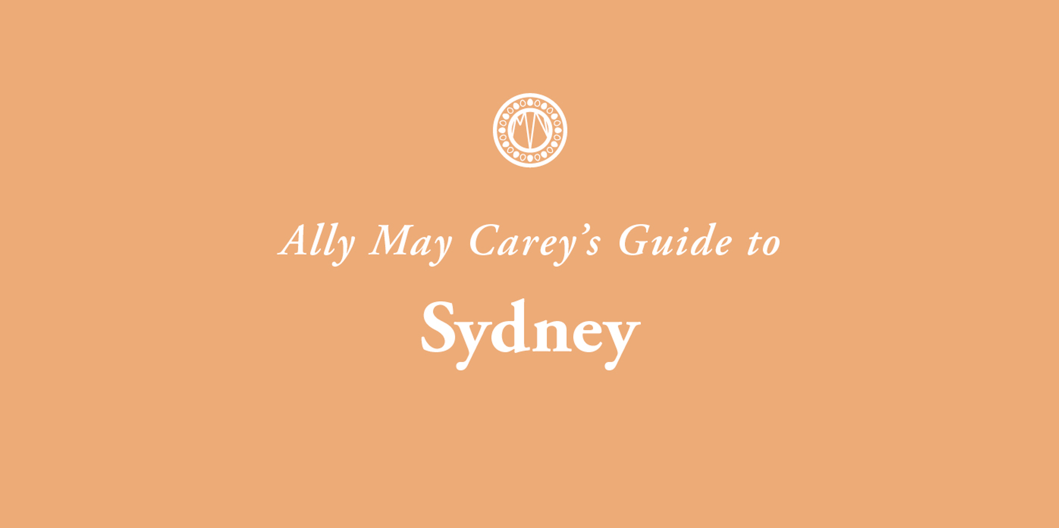 Ally May Careys Sydney-guide | Maria Nila